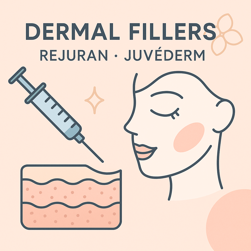 Discover the Key Features of Popular Derma Fillers — Rejuran, Juvederm ...