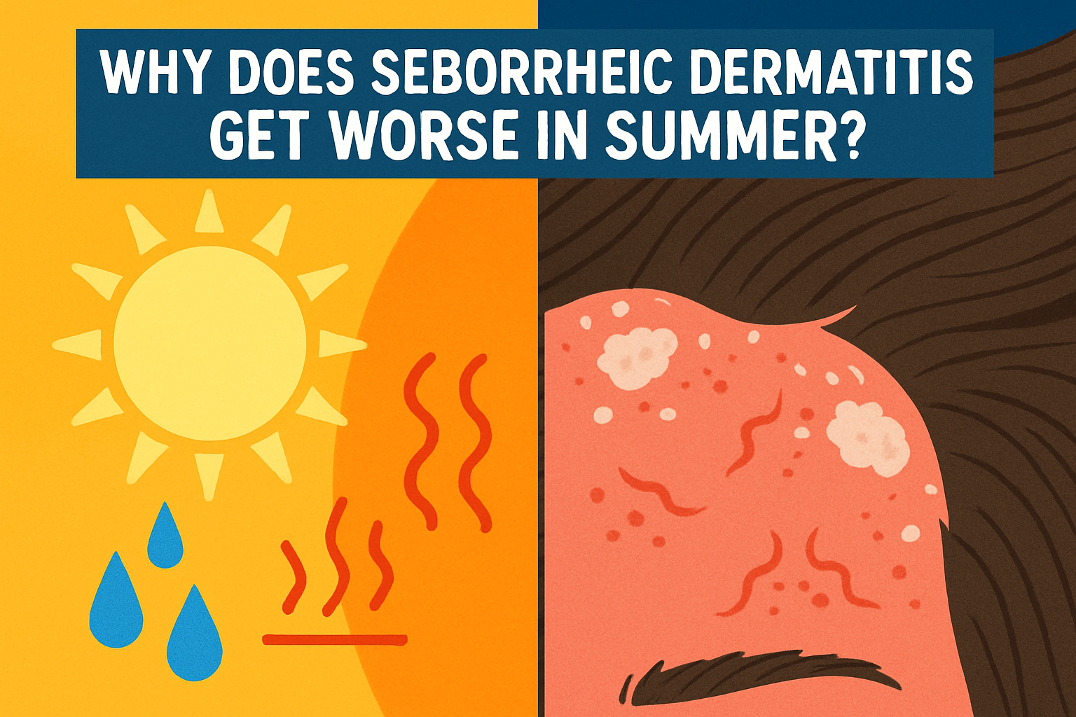 Why Does Seborrheic Dermatitis Get Worse in Summer? I Mirpharma