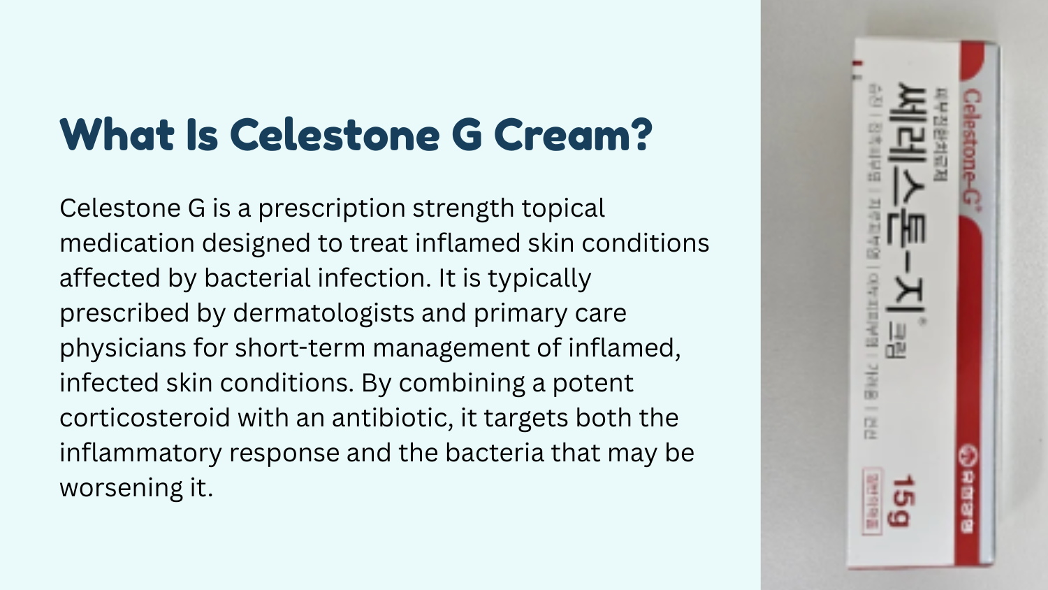 What Is Celestone G Cream? Quick Tips on How to Use It Safely – Mirpharma