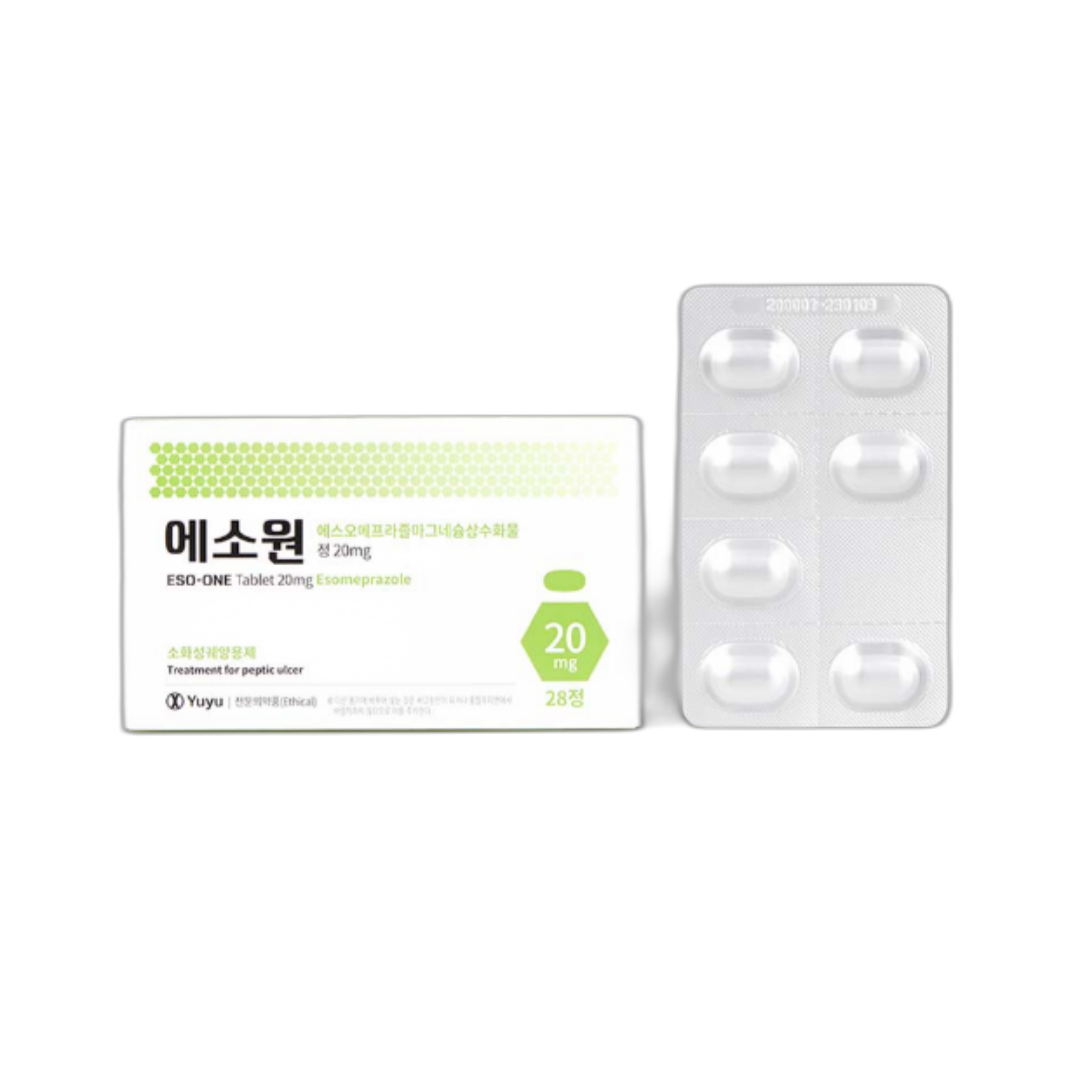 에소원탑정20밀리그램 (Esophageal reflux disease) – Mirpharma